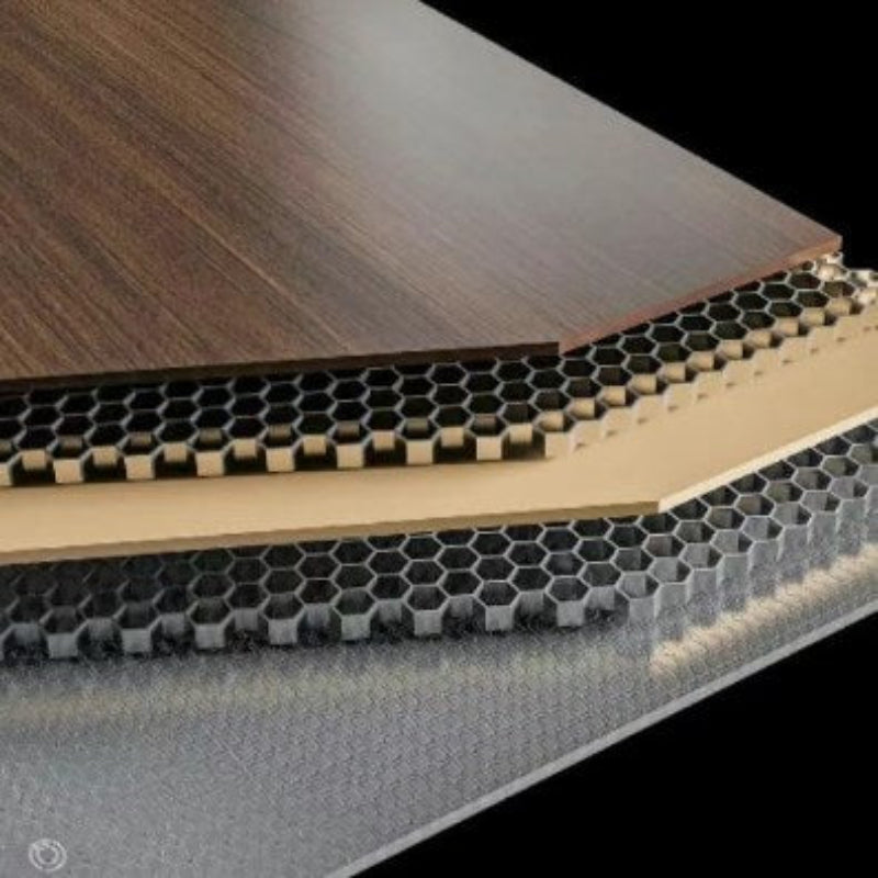 Aluminum-wood bionic precision board that is not afraid of water and d ...